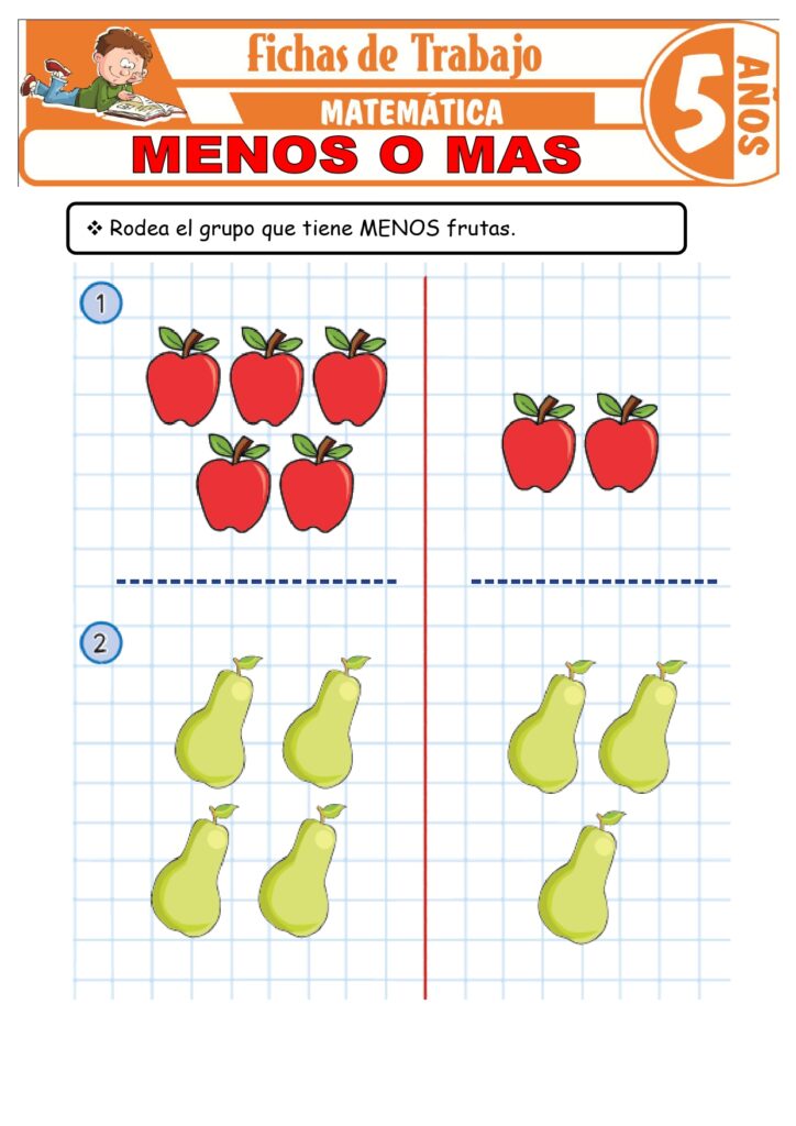 Hojas De Trabajo De Matemáticas Imprimibles Para Niños De 5 Años