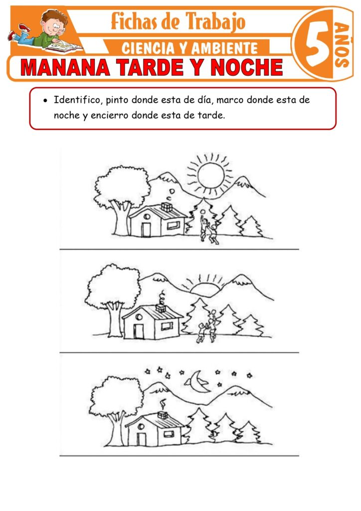 Hojas De Trabajo De Noche 16 Ideas De Día Y Noche En 2025 | Hojas De